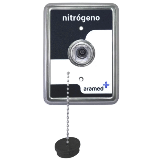 Toma de Nitrógeno Aramed NFPA Conexión Aramed / AGA 9 - Medmedical